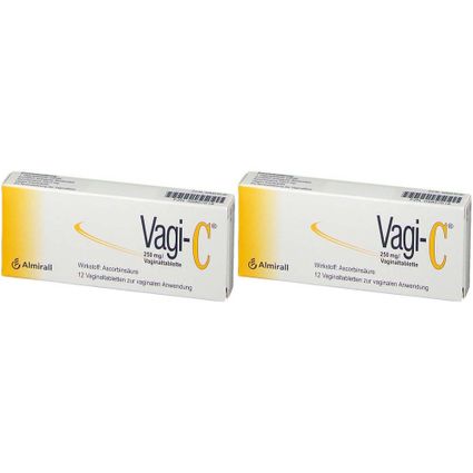 Vagi-C Vaginaltabletten bei bakterieller Vaginose 2x12 St - Shop Apotheke
