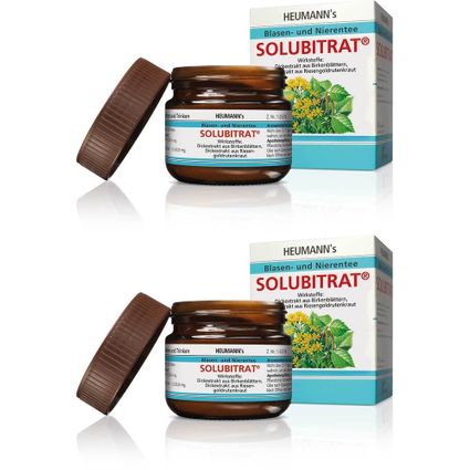 Heumann Blasen- und Nierentee Solubitrat® Uro 2x60 g - Shop Apotheke