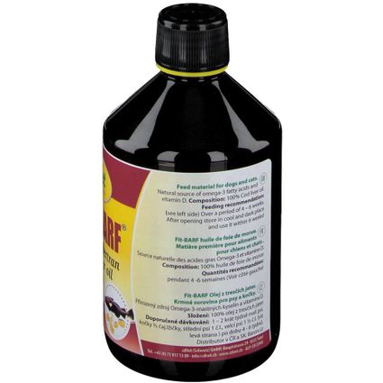 cd Vet Fit-BARF Dorschlebertran 2x500 ml - Shop Apotheke