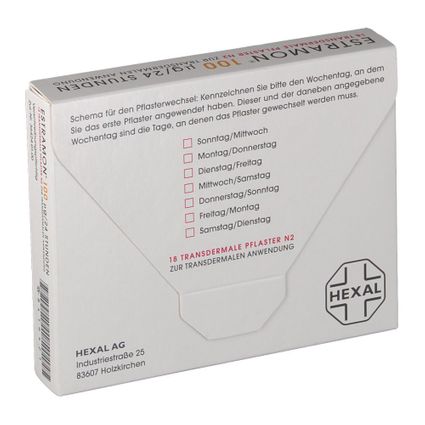 ESTRAMON® 100 µg/24 Stunden 18 St mit dem E-Rezept kaufen - Shop Apotheke