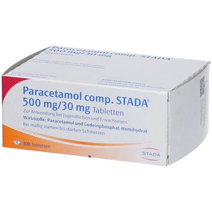 Paracetamol comp. STADA® Tabletten 100 St mit dem E-Rezept kaufen ...