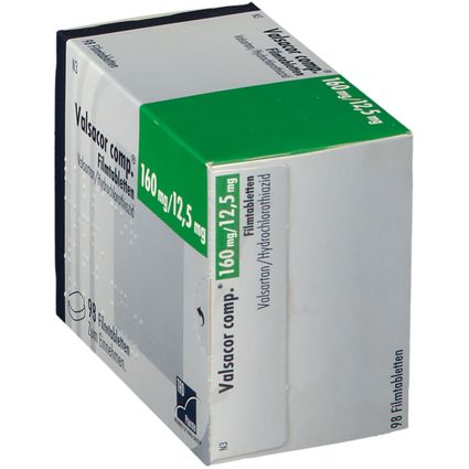 Valsacor comp.® 160 mg/12,5 mg 98 St mit dem E-Rezept kaufen - Shop ...