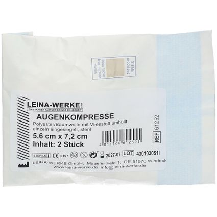 Augenkompresse steril 2 St - Shop Apotheke