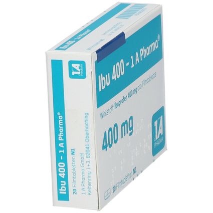 Ibu 400 1A Pharma® 20 St mit dem E-Rezept kaufen - Shop Apotheke