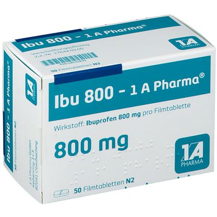 Ibu 800 1A Pharma® 50 St mit dem E-Rezept kaufen - Shop Apotheke