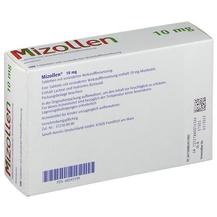 Mizollen® 10Mg 100 St mit dem E-Rezept kaufen - Shop Apotheke