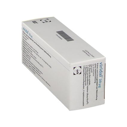 Viridal 20 mcg Starter Set Applik.+ 2 Karpulen 1 St mit dem E-Rezept ...
