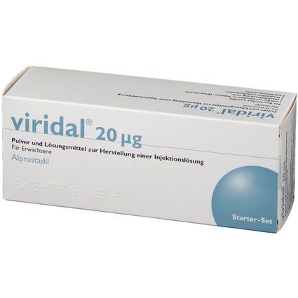 Viridal 20 mcg Starter Set Applik.+ 2 Karpulen 1 St mit dem E-Rezept ...