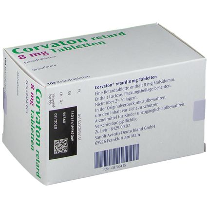 Corvaton® retard 8 mg 100 St mit dem E-Rezept kaufen - Shop Apotheke