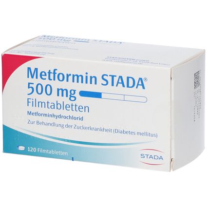 Metformin STADA® 500 mg 120 St mit dem E-Rezept kaufen - Shop Apotheke