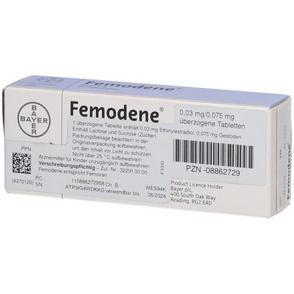 Femodene 3x21 St mit dem E-Rezept kaufen - Shop Apotheke