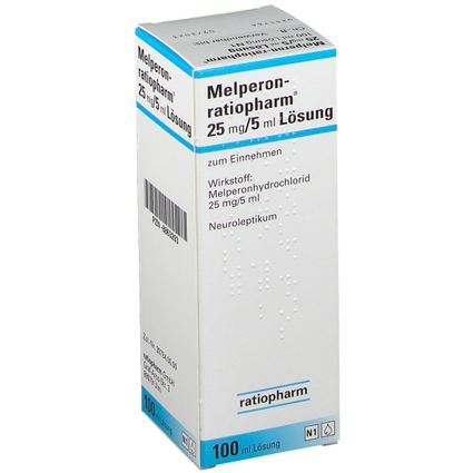 Melperon-ratiopharm® 25 mg/5 ml 100 ml mit dem E-Rezept kaufen - Shop ...
