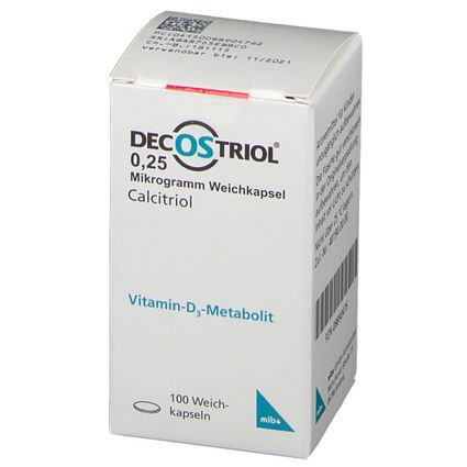 Decostriol 0,25 µg 100 St mit dem E-Rezept kaufen - Shop Apotheke