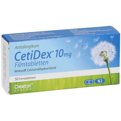 CetiDex® 10 mg 50 St - Shop Apotheke