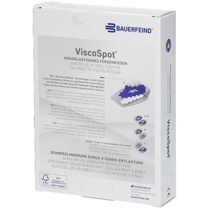 Viscospot Fersenkissen Gr. 1 links 2 St - Shop Apotheke