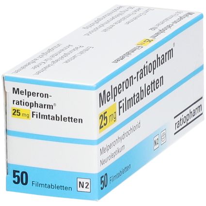 Melperon-ratiopharm® 25 mg 50 St mit dem E-Rezept kaufen - Shop Apotheke