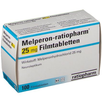 Melperon-ratiopharm® 25 mg 100 St mit dem E-Rezept kaufen - Shop Apotheke