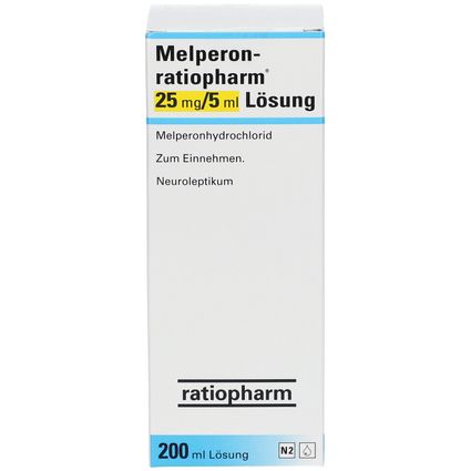 Melperon-ratiopharm® 25 mg/5 ml 200 ml mit dem E-Rezept kaufen - Shop ...