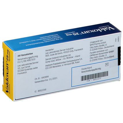 Valdoxan® 25 mg 28 St mit dem E-Rezept kaufen - Shop Apotheke