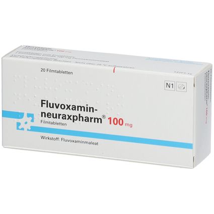 Fluvoxamin-neuraxpharm® 100 mg 20 St mit dem E-Rezept kaufen - Shop ...
