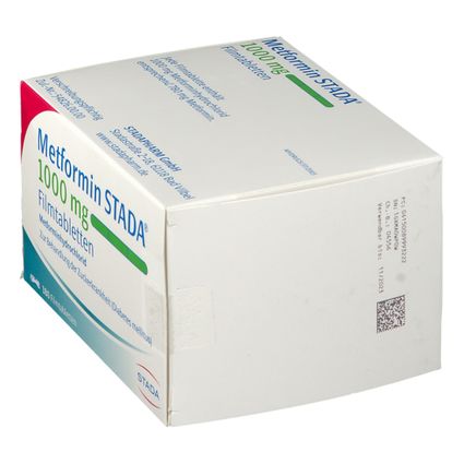 Metformin STADA® 1000 mg 180 St mit dem E-Rezept kaufen - SHOP APOTHEKE