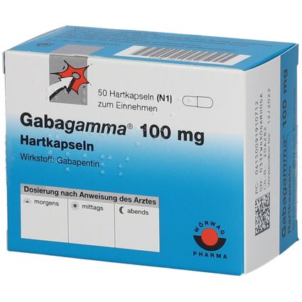 Gabagamma® 100 mg 50 St mit dem E-Rezept kaufen - Shop Apotheke