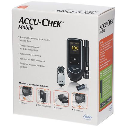 ACCU-CHEK® Mobile III Set mg/dL 1 St - Shop Apotheke