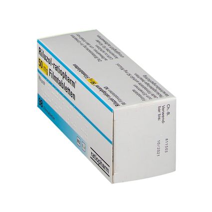Riluzol-ratiopharm® 50 mg 98 St mit dem E-Rezept kaufen - Shop Apotheke