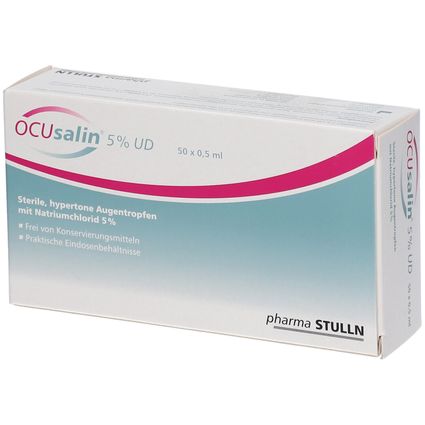 OCUsalin® 5% UD 50x0,5 ml - Shop Apotheke