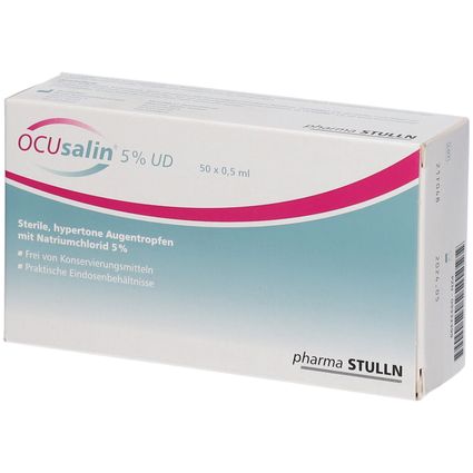 OCUsalin® 5% UD 50x0,5 ml - Shop Apotheke