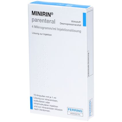 MINIRIN® parenteral 4 µg/ml 10 St mit dem E-Rezept kaufen - Shop Apotheke