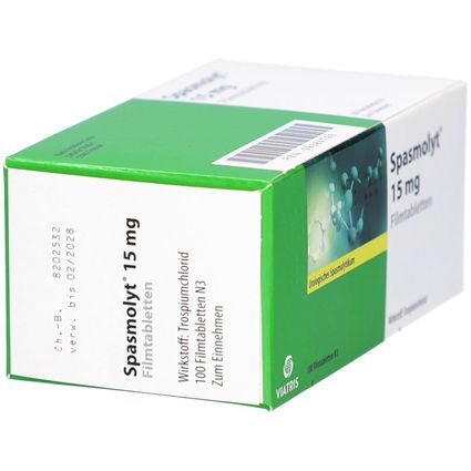 Spasmolyt® 15 mg 100 St mit dem E-Rezept kaufen - Shop Apotheke