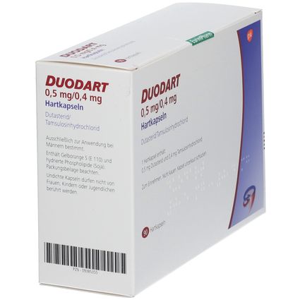 DUODART 0.5 mg/0.4 mg 90 St mit dem E-Rezept kaufen - Shop Apotheke