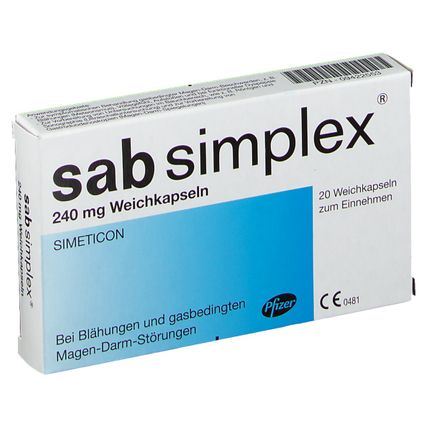 sab simplex® 240mg 20 St - Shop Apotheke