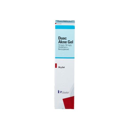 Duac Akne Gel 10 mg/g 50 mg/g 30 g mit dem E-Rezept kaufen - Shop Apotheke