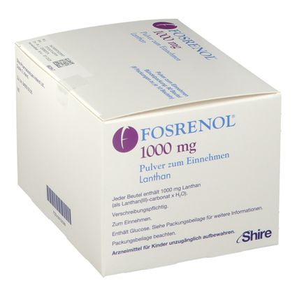 Fosrenol® 1000 mg 90 St mit dem E-Rezept kaufen - Shop Apotheke
