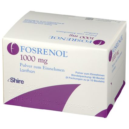Fosrenol® 1000 mg 90 St mit dem E-Rezept kaufen - Shop Apotheke