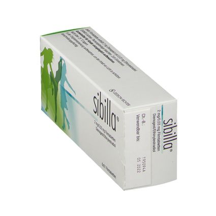 sibilla® 2 mg/0,03 mg 6x21 St mit dem E-Rezept kaufen - Shop Apotheke