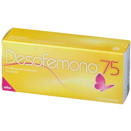 Desofemono 75 µg 6x28 St mit dem E-Rezept kaufen - Shop Apotheke