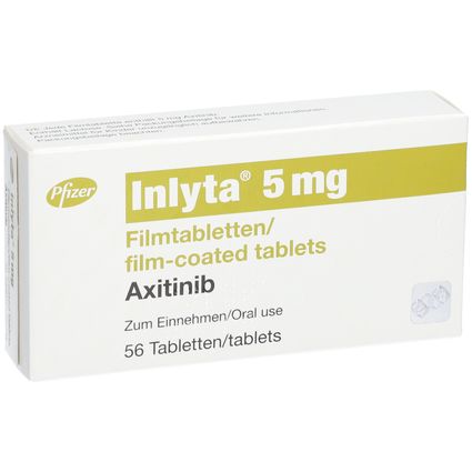 Inlyta® 5 mg 56 St mit dem E-Rezept kaufen - Shop Apotheke