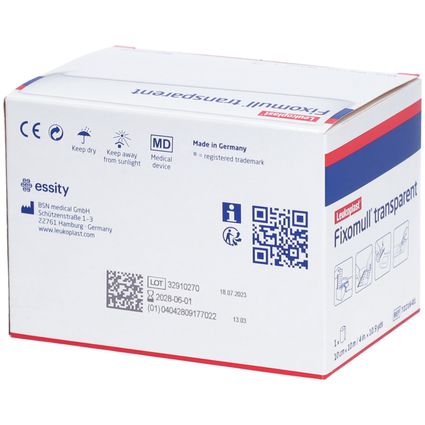 Fixomull® transparent 10 cm x 10 m 1 St - Shop Apotheke