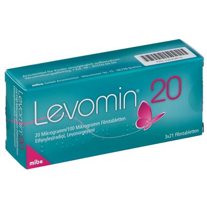 Levomin 20 20 µg/100 µg 3x21 St mit dem E-Rezept kaufen - Shop Apotheke