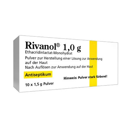 Rivanol® 1,0 g 10 St - Shop Apotheke