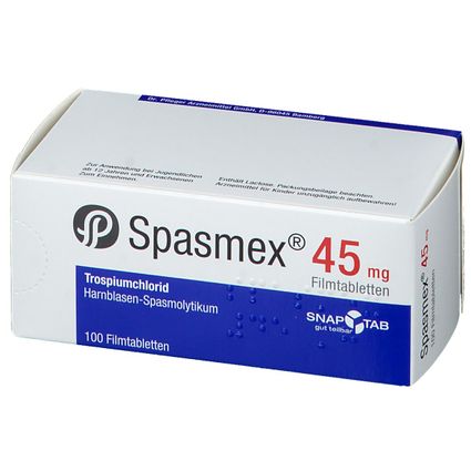 Spasmex® 45 mg 100 St mit dem E-Rezept kaufen - Shop Apotheke