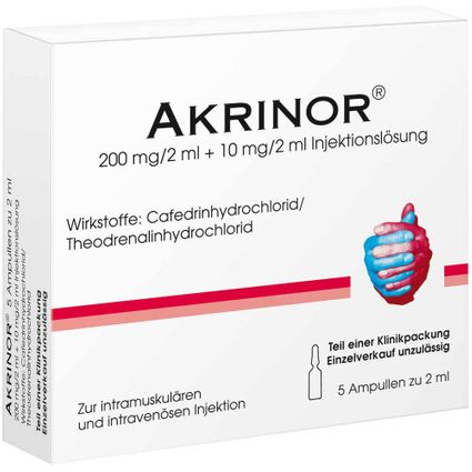 Akrinor® 200 mg/2 ml + 10 mg/2 ml 5x2 ml mit dem E-Rezept kaufen - Shop ...