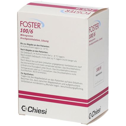Foster 100/6 µg 2 St mit dem E-Rezept kaufen - Shop Apotheke