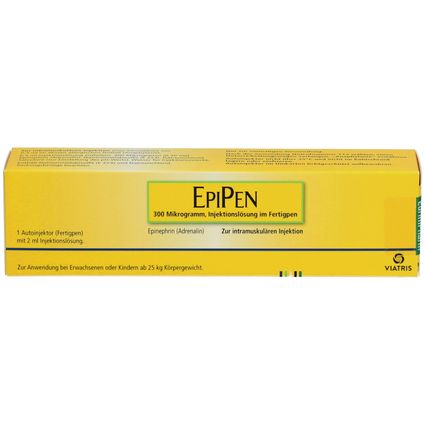 EPIPEN 300 µg Autoinjektor Inj.-Lsg.im Fertigpen 1 St mit dem E-Rezept ...