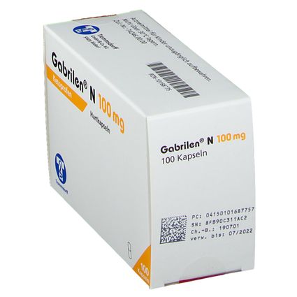Gabrilen® N 100 mg 100 St mit dem E-Rezept kaufen - Shop Apotheke