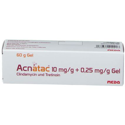 Acnatac® 10 mg/g + 0,25 mg/g 60 g mit dem E-Rezept kaufen - Shop Apotheke