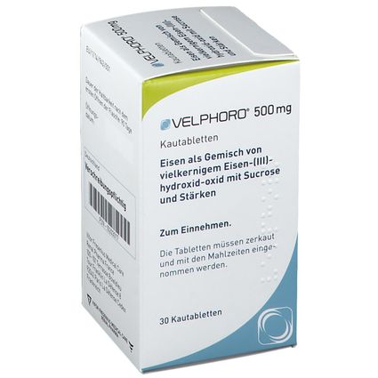VELPHORO® 500 mg 30 St mit dem E-Rezept kaufen - Shop Apotheke